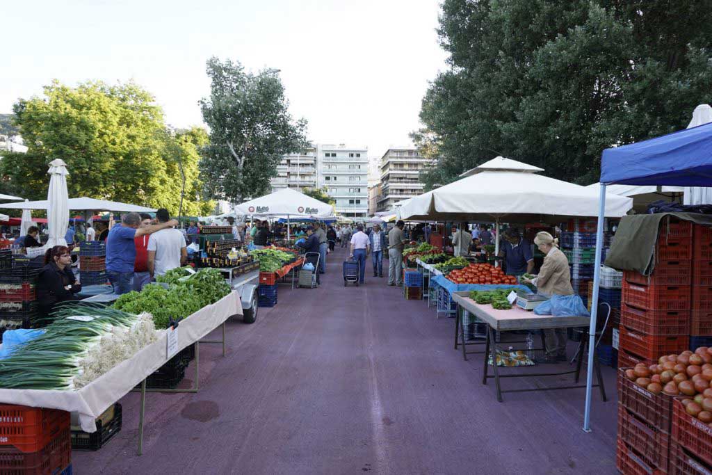 Κανονικά λειτούργησε χθες η Λαϊκή Αγορά στην Ελευθερούπολη, σήμερα θα ...