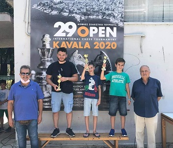 Ο Χρήστος Κράλλης νικητής στο 29οΌπεν Διεθνές Τουρνουά Καβάλας – Καβάλα
